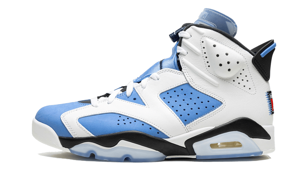 Jordan 6 UNC White - Rotation